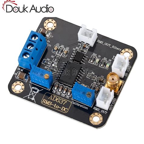 Ad637 Rms To Dc Converter Board Signal Data Peak Voltage Detection Module Dac Module