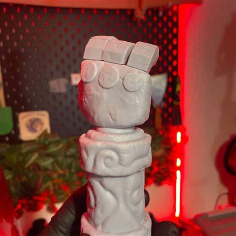 🖊️ Hellboy Pen Holder・ Stl File For 3d Printing・cults