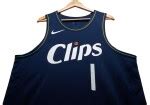 James Harden Los Angeles Clippers 2023 2024 Game Worn City Edition Jersey Double Double Nba