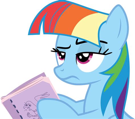 Rainbow Dash Acting Twilight Sparkle By Xboomdiersx On Deviantart