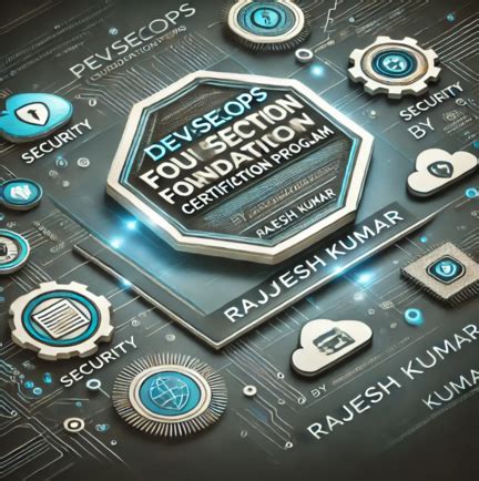 Devsecops Foundation Certification Program By Rajesh Kumar Best Devops
