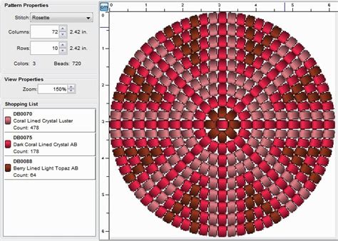 Imaginesque Bead Pattern 40 Pattern In The Round