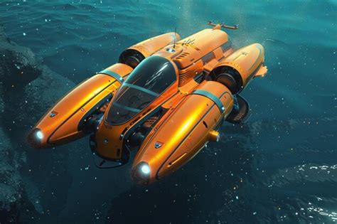 Autonomous Underwater Vehicles For Exploration Oct Premium Ai Generated Image