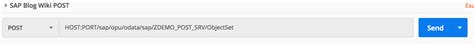 Sap Abap Central Gateway Odata Post Using Postman