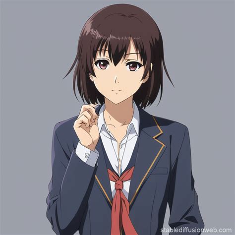 Kato Megumi Anime Character Illustration Stable Diffusion Online