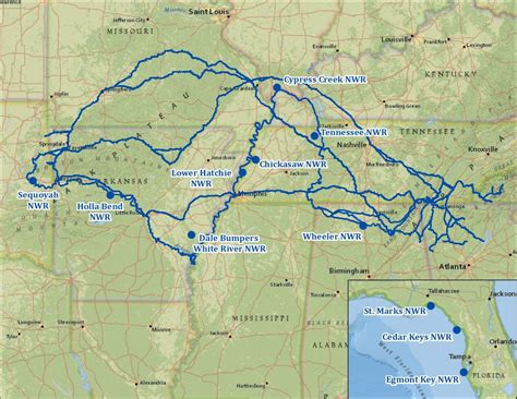 Trail Of Tears Map