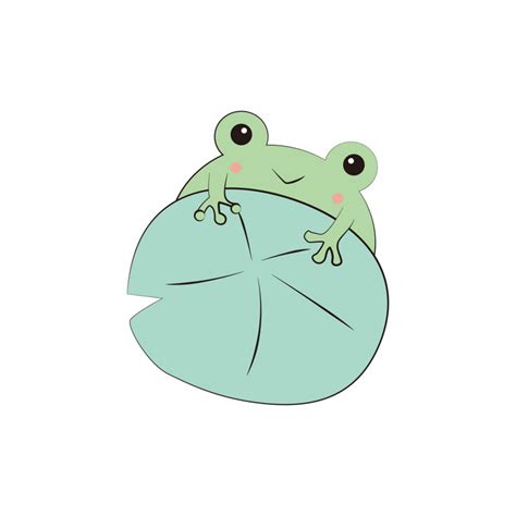 Cute Cartoon Frog