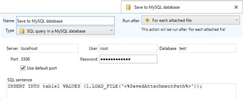 How To Store An Email Attachment In A Mysql Database Email Parser