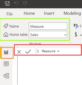 Power Bi Measure Creation In Parallel With A Quick Measure Learn Dax