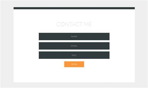 22 Javascript Contact Form Page Design Example Onaircode
