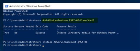 Active Directory Utilisation Des Gmsa Group Managed Service Accounts
