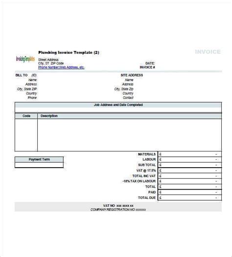 25 Adding Labour Invoice Format In Word Photo By Labour Invoice Format In Word Cards Design