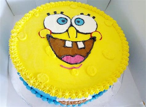 Spongebob Round Cake