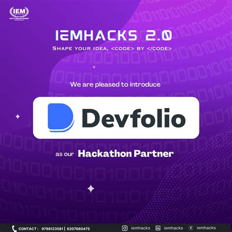 We Are Pleased To Introduce You To Our Sponsor Devfolio Who Are At The