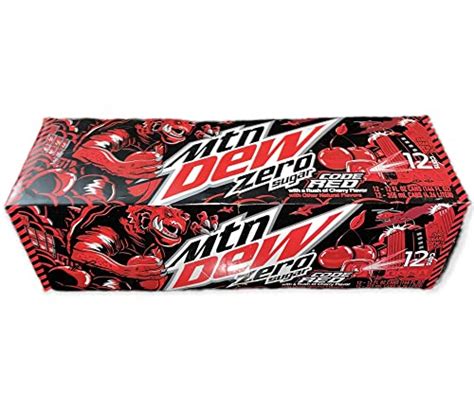 I Tested The New Mtn Dew Code Red Zero Heres Why Its My New Go To Drink