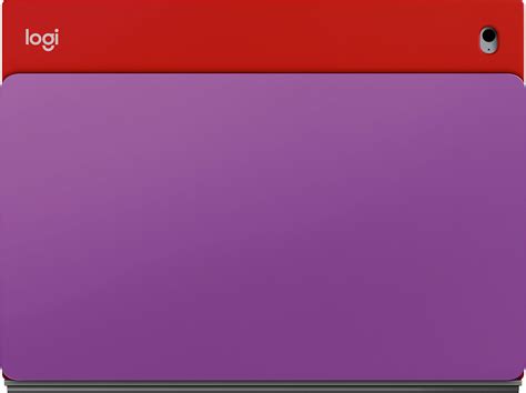 Customer Reviews Logitech Logi Blok Protective Keyboard Case For Apple Ipad Air Red Violet