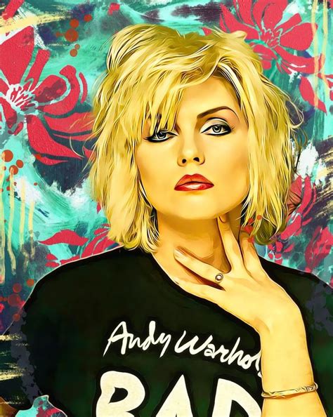 Debbie Harry Fine Art Print 80s Pop Art Blondie Etsy