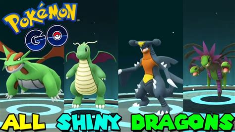 Shiny Dragon Type Pokemon