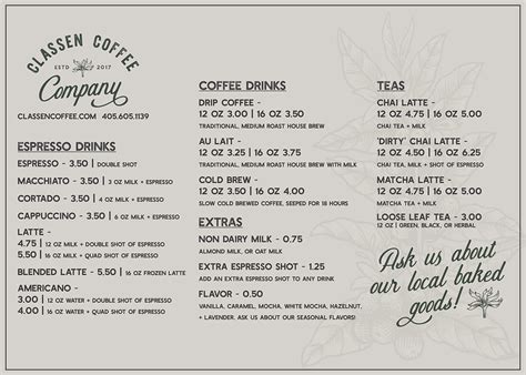 Classen Coffee Company Local Coffee In Okc