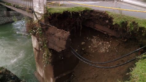 ბოლო ორი კვირის განმავლობაში ოზურგეთში მესამე ხიდი ჩაინგრა ფოტოები გურიის მოამბე