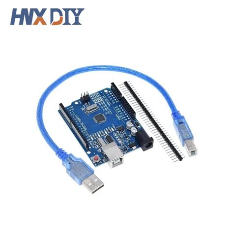 1 10 шт R3 Ch340g Mega328p чип Uno R3 с Usbtype C КАБЕЛЕМ Atmega328p Au разработочная плата