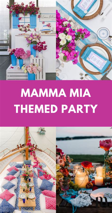 33 Best Mamma Mia Themed Party Ideas