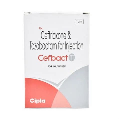 Cefbact T Injection 1 Gm At Best Price In Gurugram Id 2849736499855