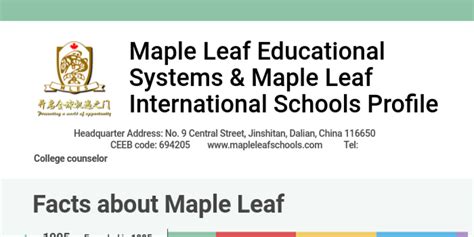Copy V2 Maple Leaf Educational Systems And Maple Leaf International