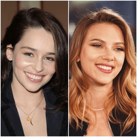 Emilia Clarke Vs Scarlett Johansson Rcelebbattles