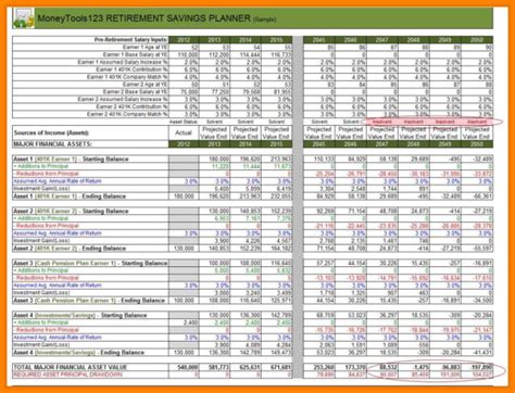 Retirement Calculator Spreadsheet Template — db-excel.com