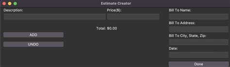 GitHub Bravo Luis Invoice Estimates