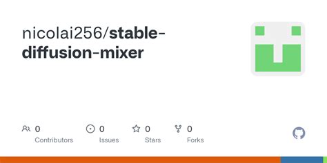 GitHub Nicolai256 Stable Diffusion Mixer