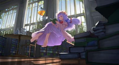 Patchouli Knowledge Touhou Drawn By Ryosios Danbooru