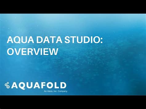Video Demo Aqua Data Studio Aquafold