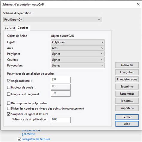 problem with exporting curves from rhino to dxf rhino for windows