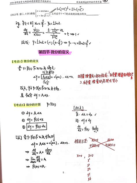 高数第二章一元函数微分学 Csdn博客