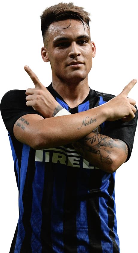 Lautaro Martínez Football Star Inter Milan Argentine Forward