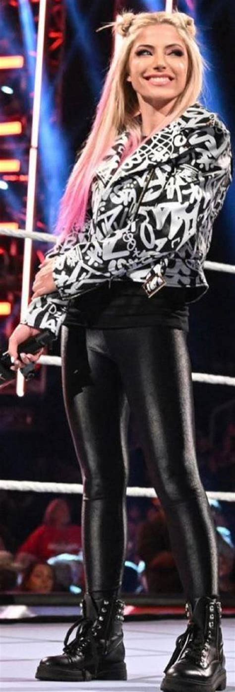 Alexa Bliss Looking In Her White Jacket 2 By Dragonmatt600 On Deviantart