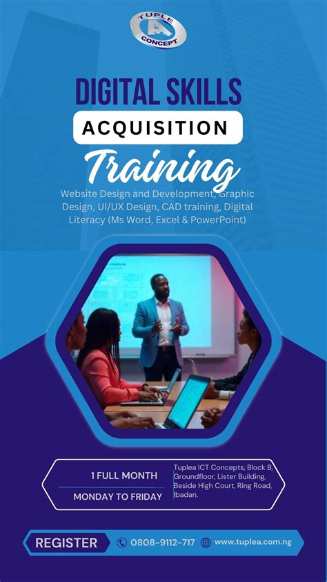 Digital Skills Acquisition Training Tuplea Ict Concepts Blog