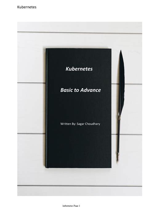 Kubernetes Kubernetes Notes Kubernetes Basic To Advance Written By Sagar Choudhary