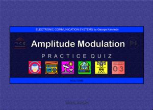 Kennedy MCQ In Amplitude Modulation Ace Your Board Exam With PinoyBIX