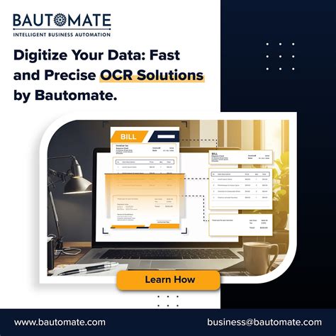 unlock efficiency with bautomate s fast and precise ocr solutions 🚀 digitize your data with