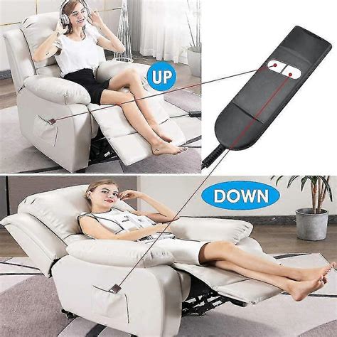Manual Control 2 Button Recliner Remote Control Power Chair Switch For Lift Chair Electric Sofa