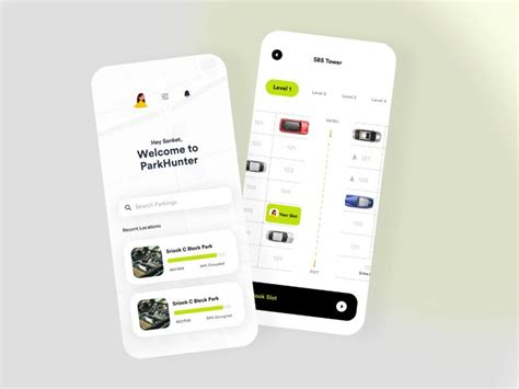 Parkhunter Parking Management Dashboard Concept Concept Management Dashboard