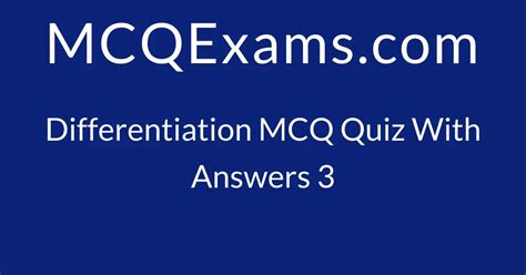 Mcq Questions For Class 11 Commerce Applied Mathematics Differentiation