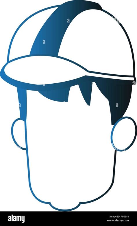 Construction Worker Avatar Vector Illustration Graphic Design Stock