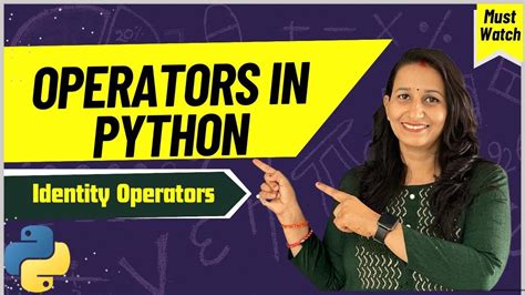 Identity Operator Operator Python Pythonlearning Computerlanguage