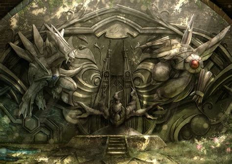 Darkrai Dialga And Palkia Pokemon Drawn By Kozsen810290 Danbooru