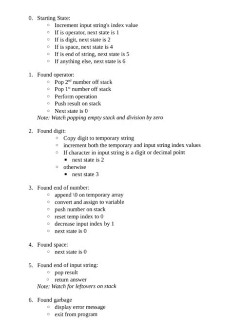 Solved C Progam To Evaluate Rpn Using Stackgiven A