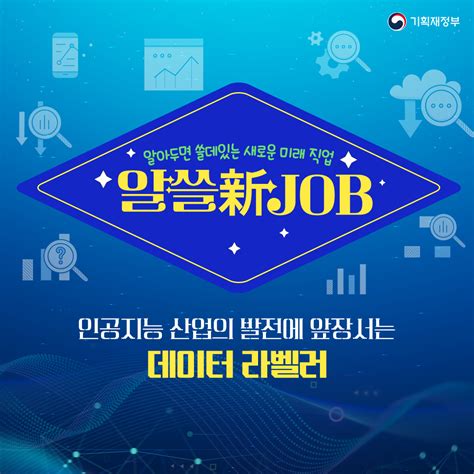 기획재정부 On Twitter 📍알쓸신잡新job 데이터 라벨러 편 인공지능이 제 역할을 할 수 있도록 도와주는 데이터 라벨러 🙋데이터 라벨러의 전망은 두구두구